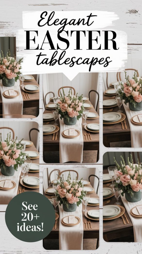 20 Elegant Easter Tablescapes to Recreate for a Memorable Celebration | The Decor Avenue