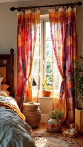 30 Bold & Bright Curtain Styles to Transform Your Bedrooms & Living ...