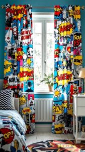30 Bold & Bright Curtain Styles to Transform Your Bedrooms & Living ...